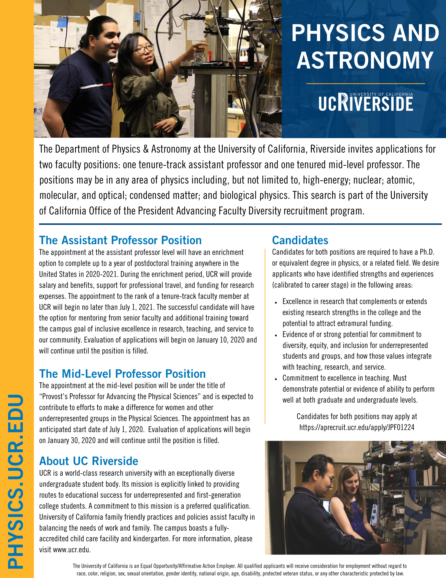 Department of Physics & Astronomy